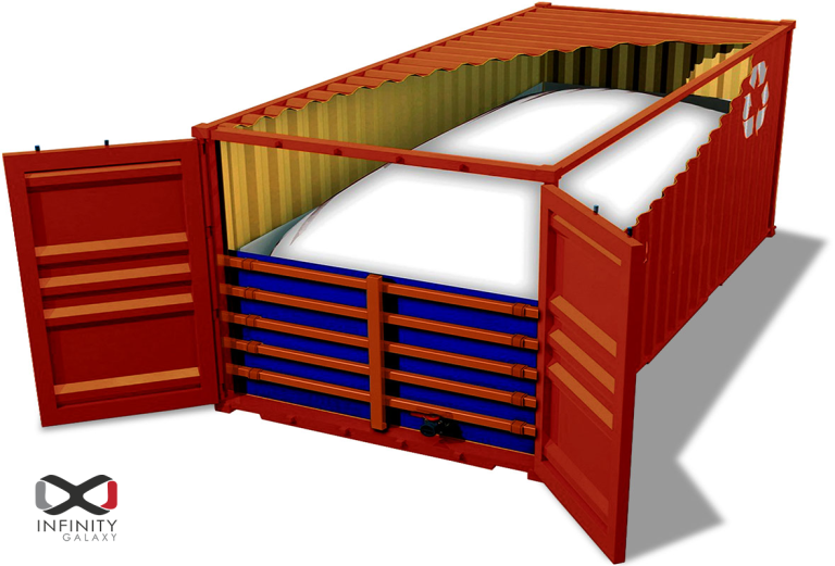 Bitutainers or Bulk Bitumen Continer - Infinity Galaxy